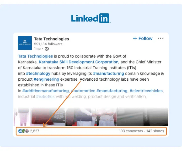 10 Linkedin Post Examples For Awards Updates And Wins